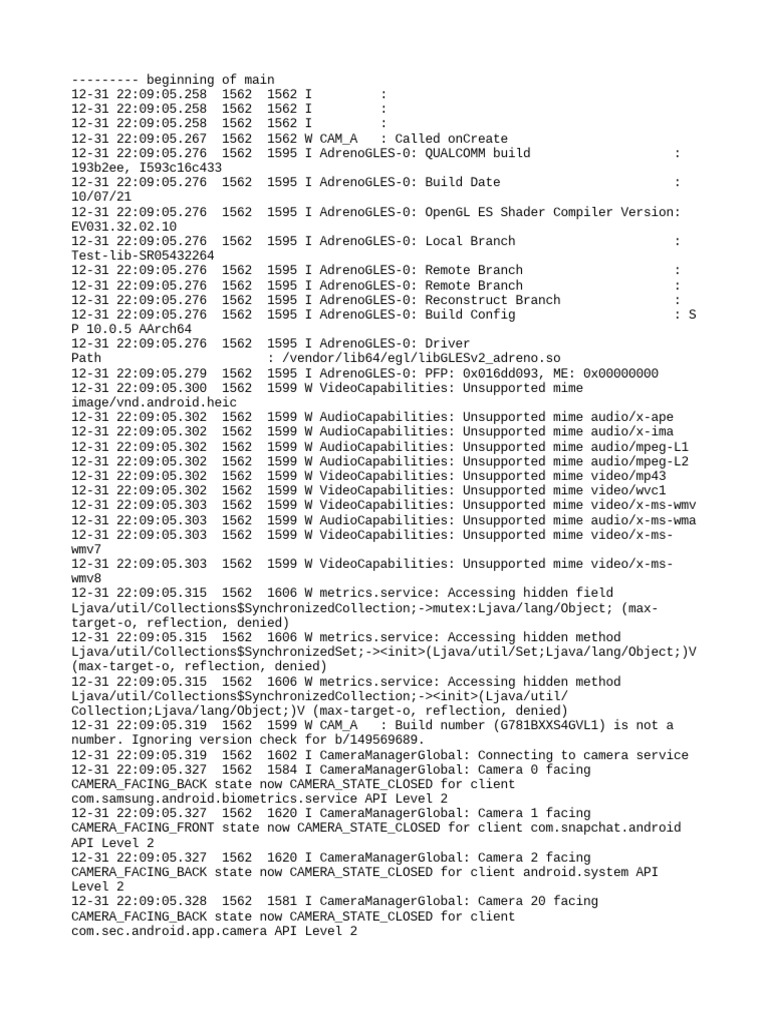 Log Cat 1672504745248 | PDF | Pointer (Computer Programming) | Data Compression