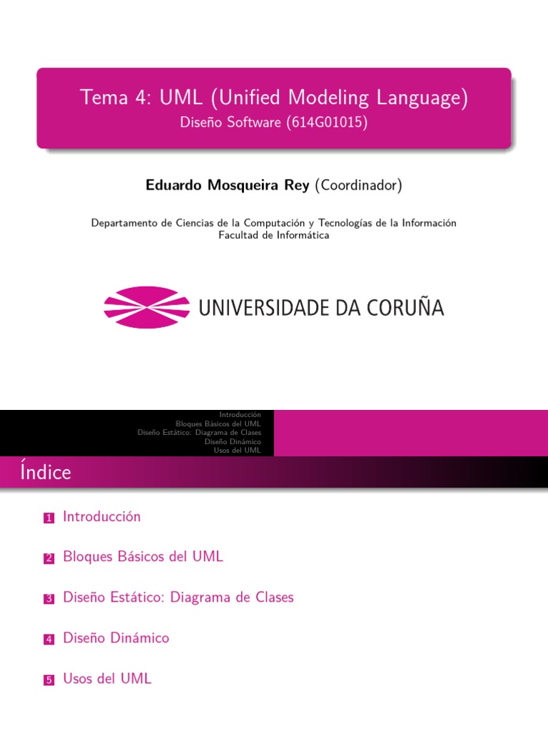 Tema 4 | PDF | Lenguaje de modelado unificado | Informática
