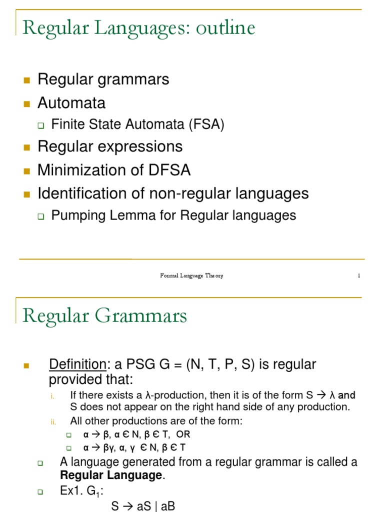 Chapter 3 | PDF | Linguistics | Theoretical Computer Science