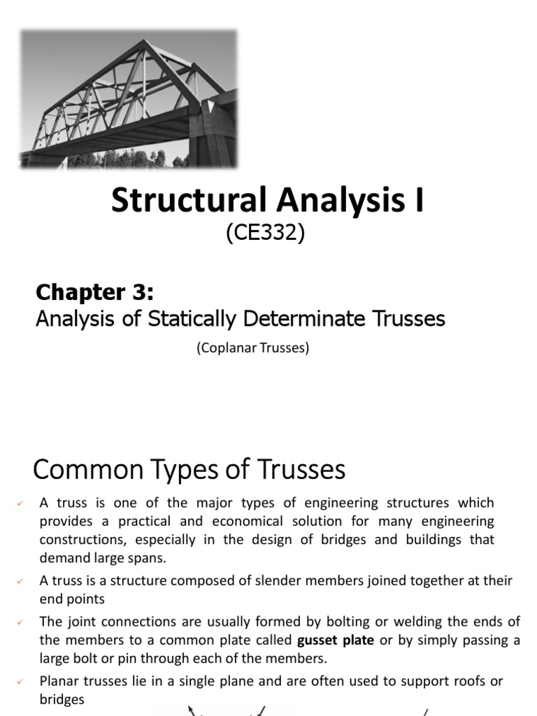 Structure 1 - Chapter 3 | Download Free PDF | Truss | Force