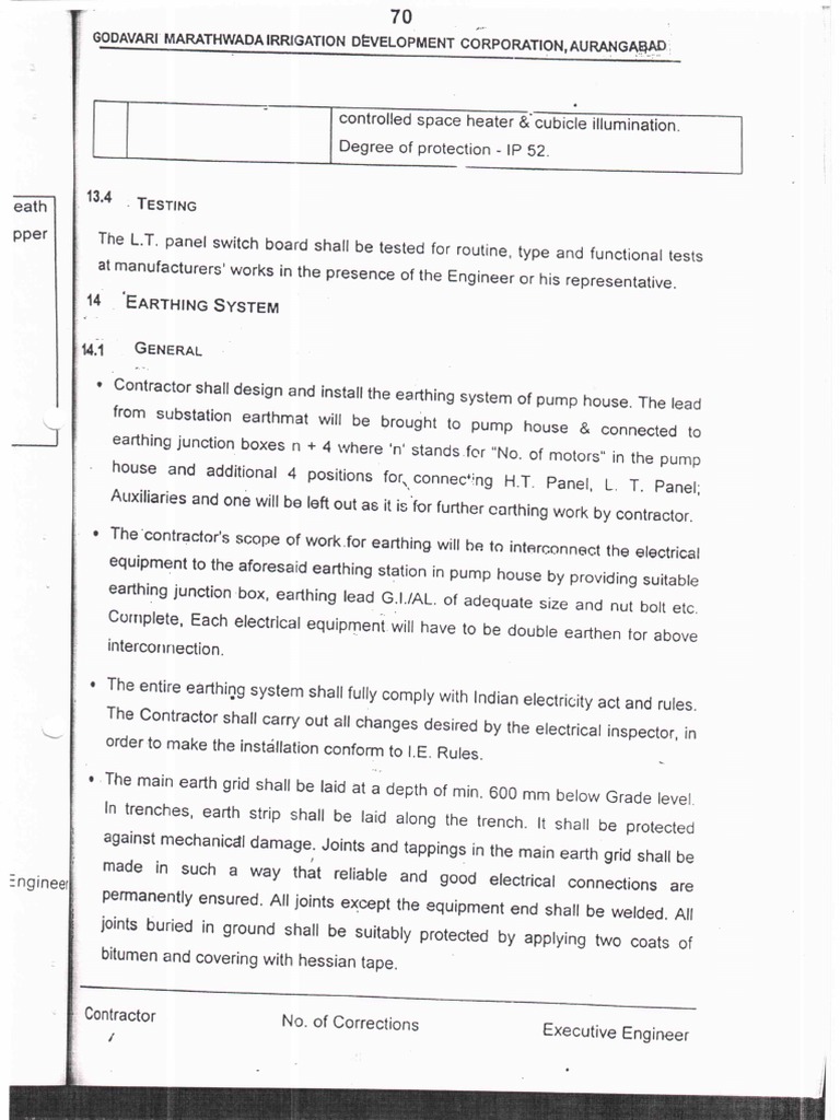 Earthing System | PDF