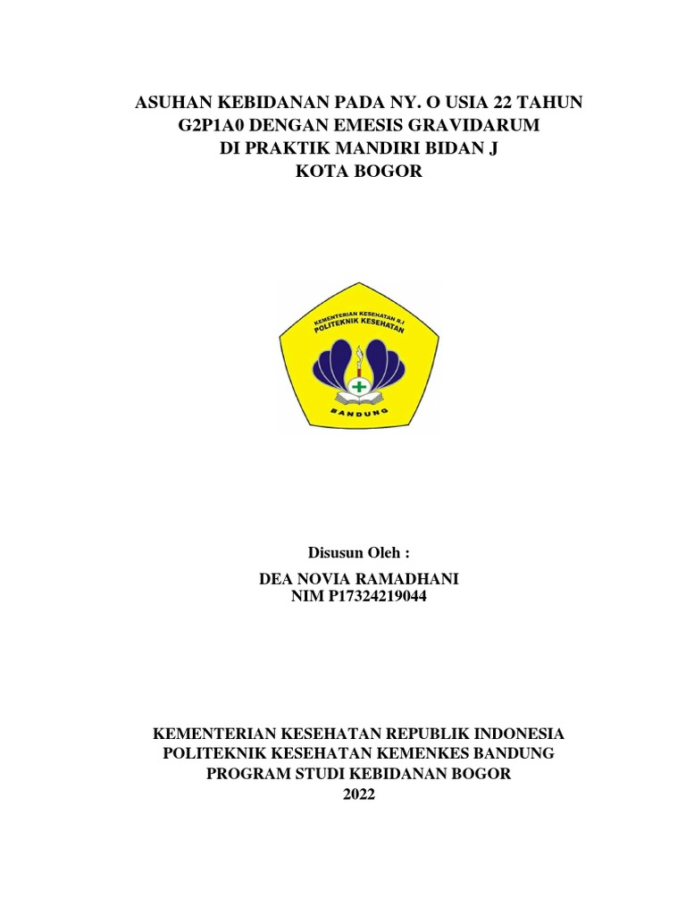 Cover - Lta Emesis Gravidarum - Dea Novia Ramadhani | PDF