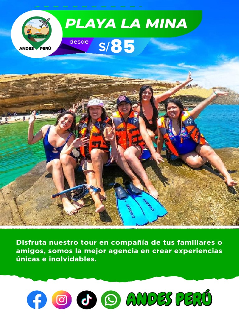 Tour a Playa La Mina: Experiencia Única | PDF | playa | Turismo