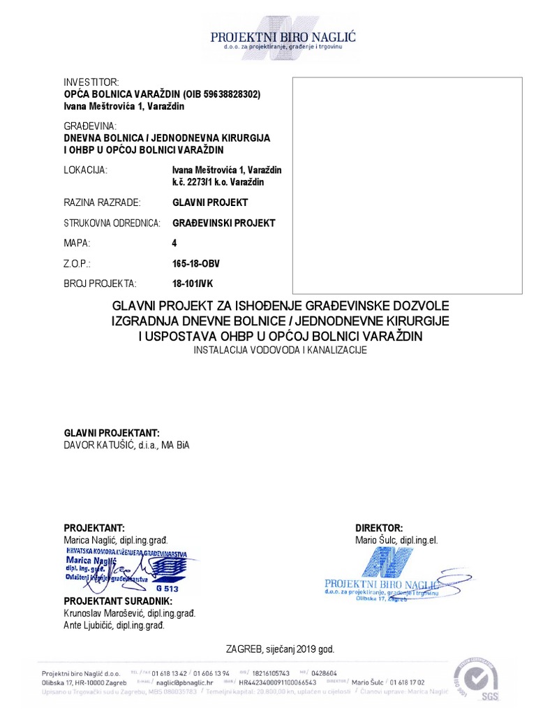 165 Obv Mapa 4 Instalacija Vodovoda I Kanalizacije - 5d78a9fbaf7a3 | PDF