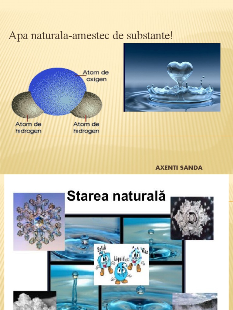 Apa-Amestec de Substante | PDF