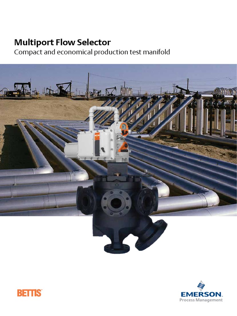 Bettis Multiport Flow Selector Flier | PDF | Valve | Manufactured Goods