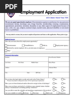 Job Application Form Updated | PDF | Ethiopia