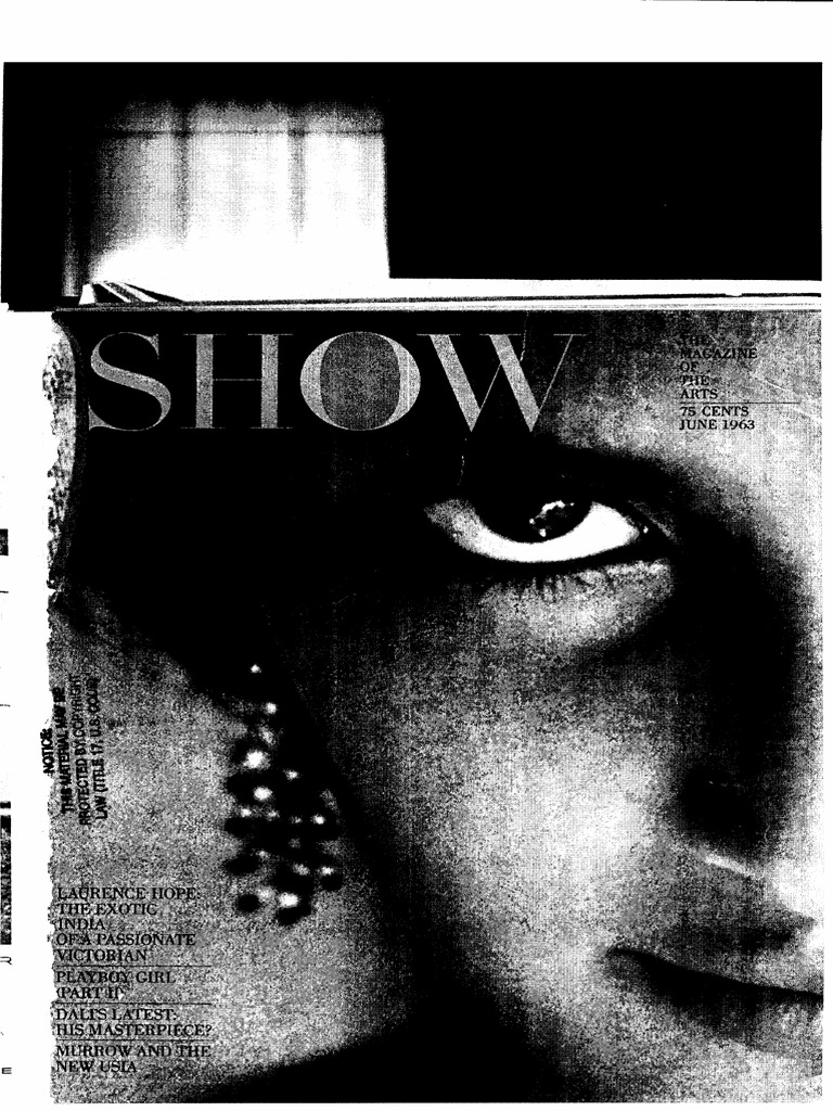 "The Bunny's Tale: Part II" Show Magazine, June 1963 | PDF