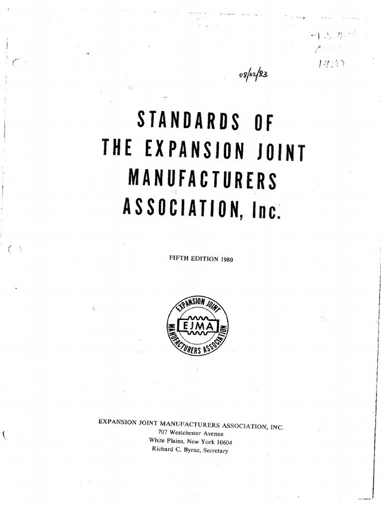 EJMA Juntas de Expansion | PDF