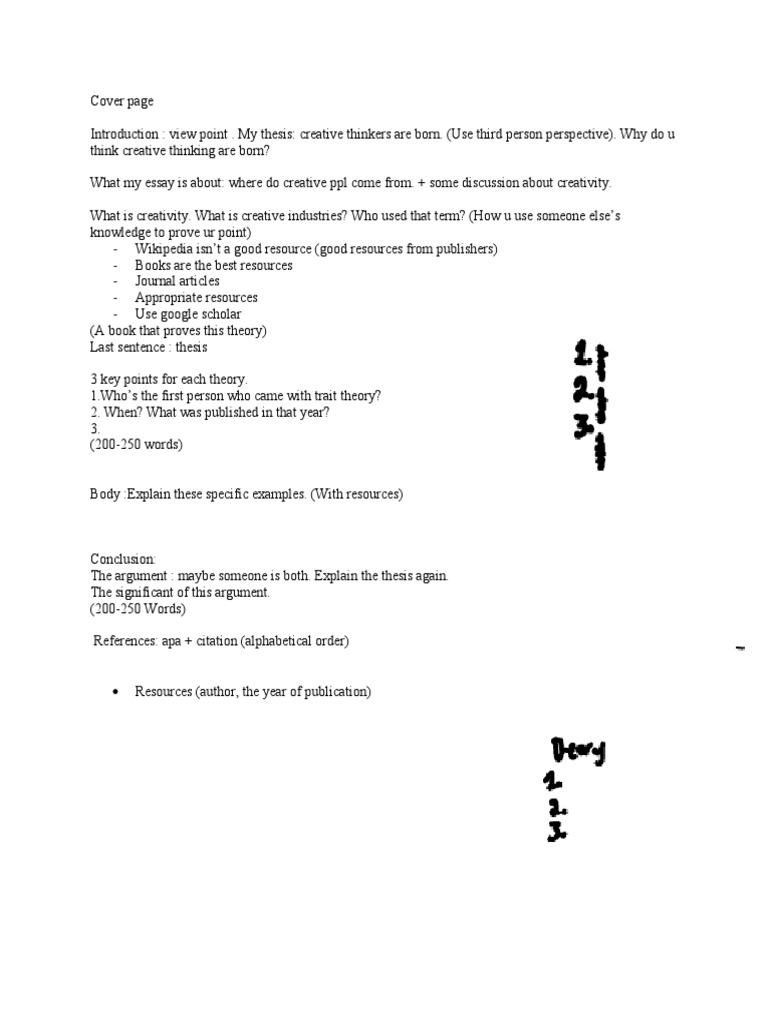 Essay Instructions | PDF | Philosophy