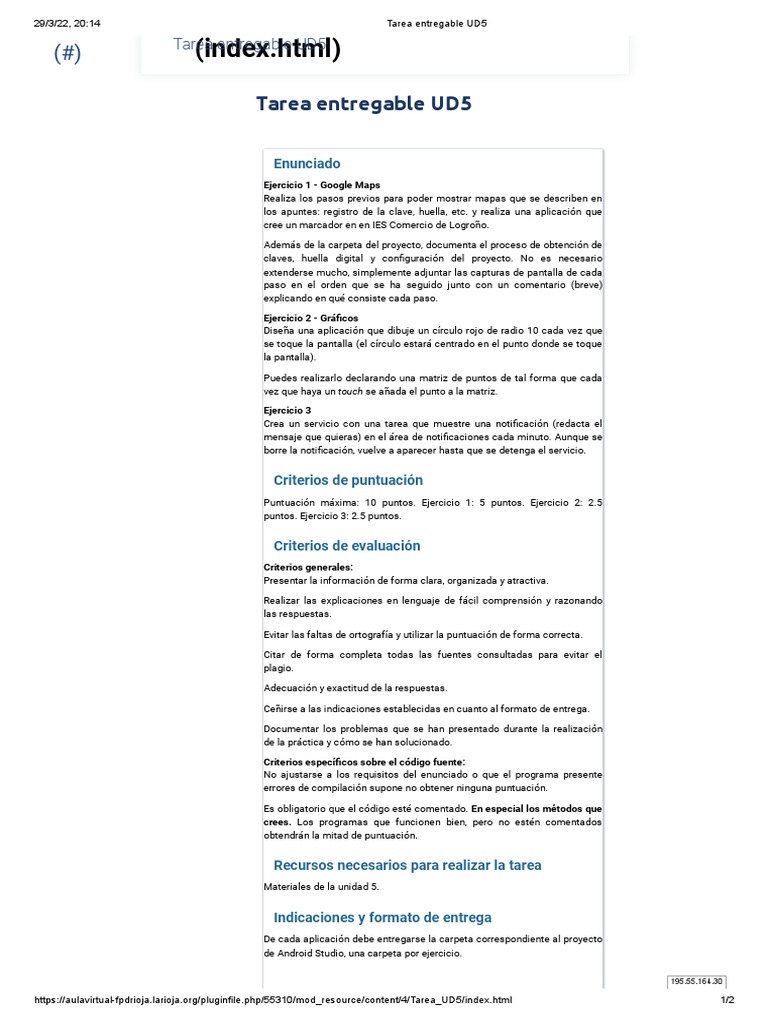 Tarea Entregable UD5 | PDF | Archivo de computadora | Zip (formato de archivo)