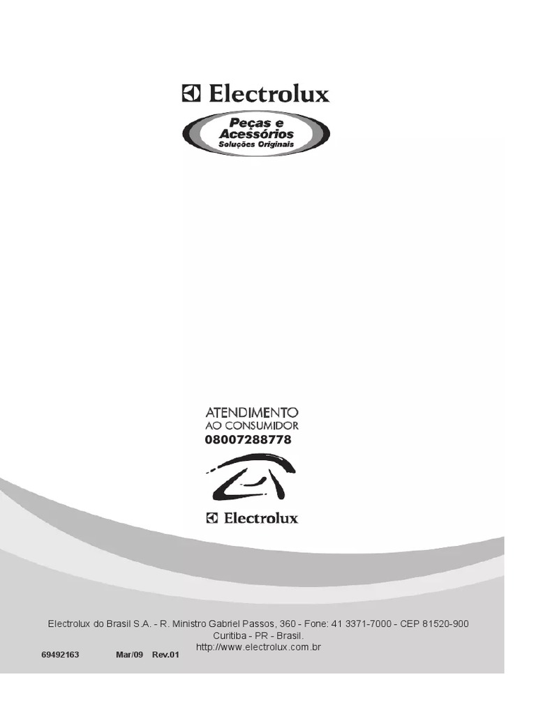 Electrolux LTE12 Manual de Instruções | PDF