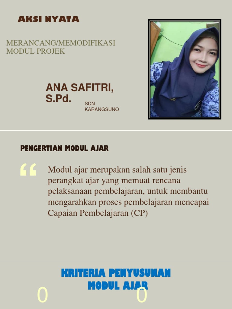 Merancang Modul Ajar Efektif SDN | PDF | Bisnis