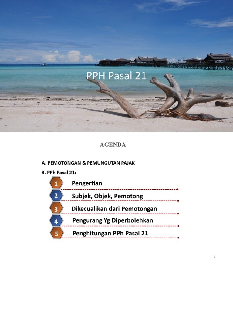PPH Pasal 21 Bahan Ajar-Fix | PDF