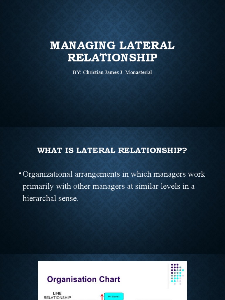 Managing Lateral | PDF | Hierarchy | Communication