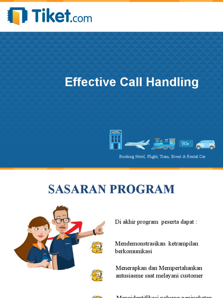 Effective Call Handling | PDF | Pengembangan Diri