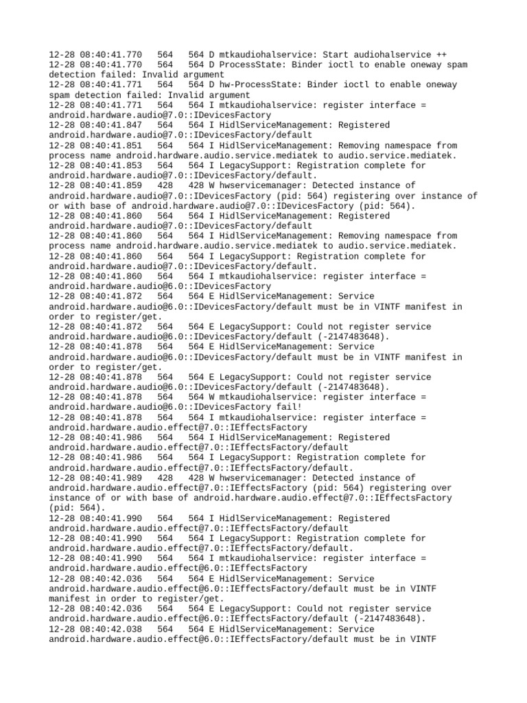 Log | PDF | Information Technology Management | Operating System Technology