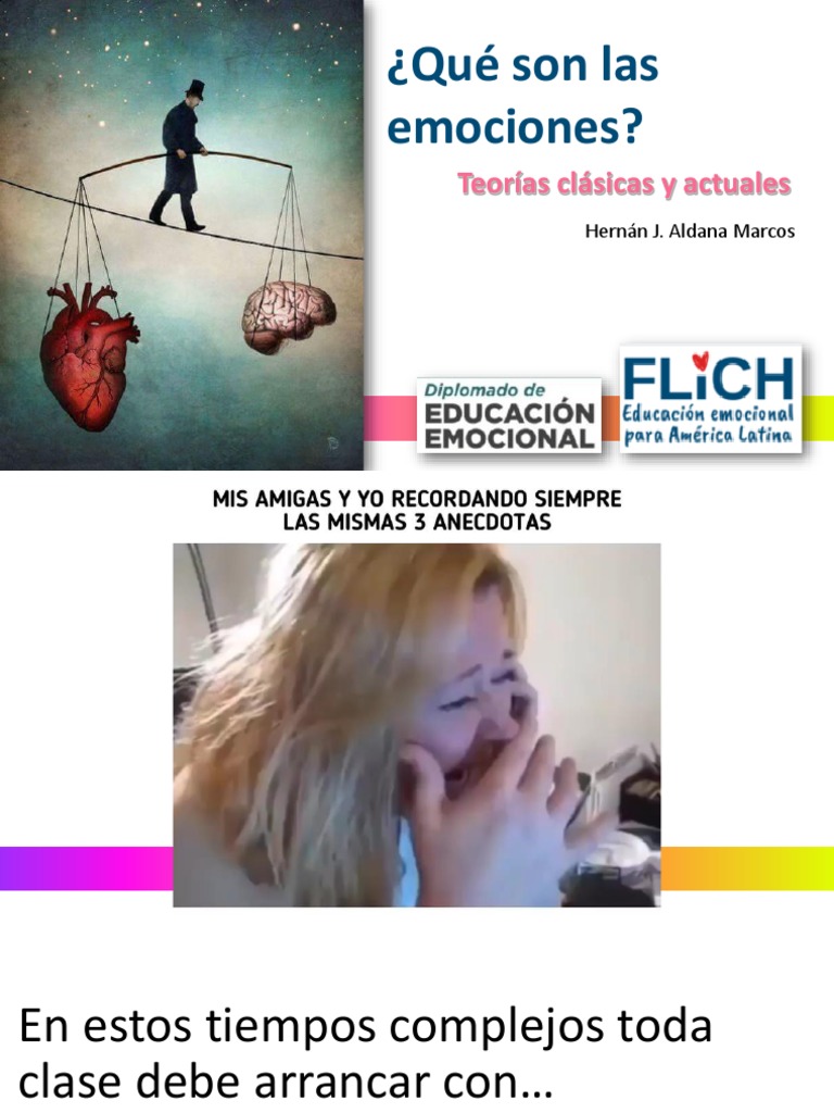 Las Emociones Teorías Clásicas Y Actuales Pdf Las Emociones
