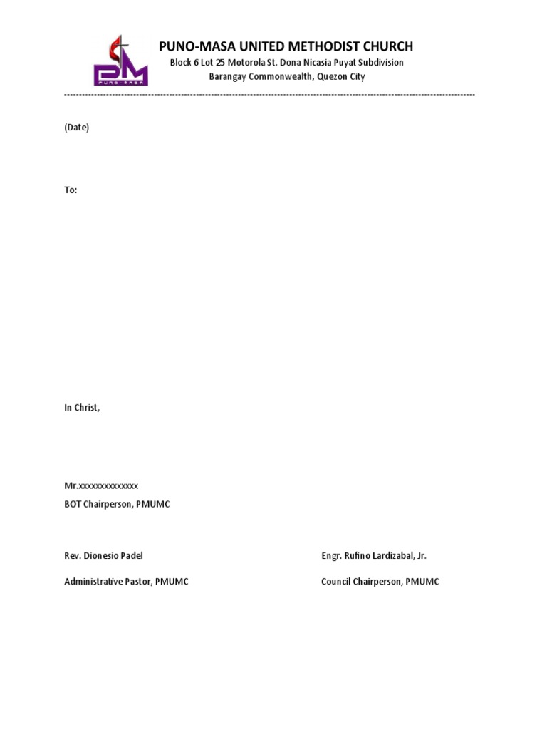 Letter To Maynilad | PDF