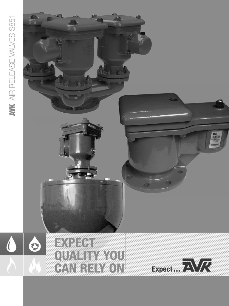 Air Valve Avk Catalog | PDF