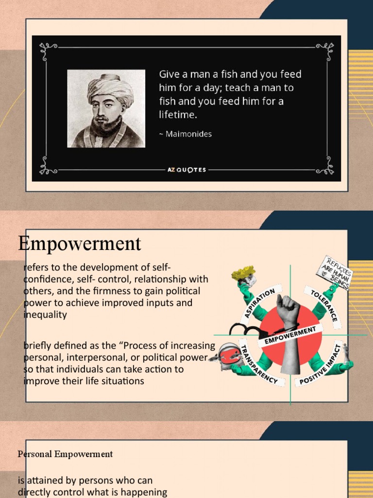 Empowerment and Advocacy Explained | PDF | Empowerment | Community