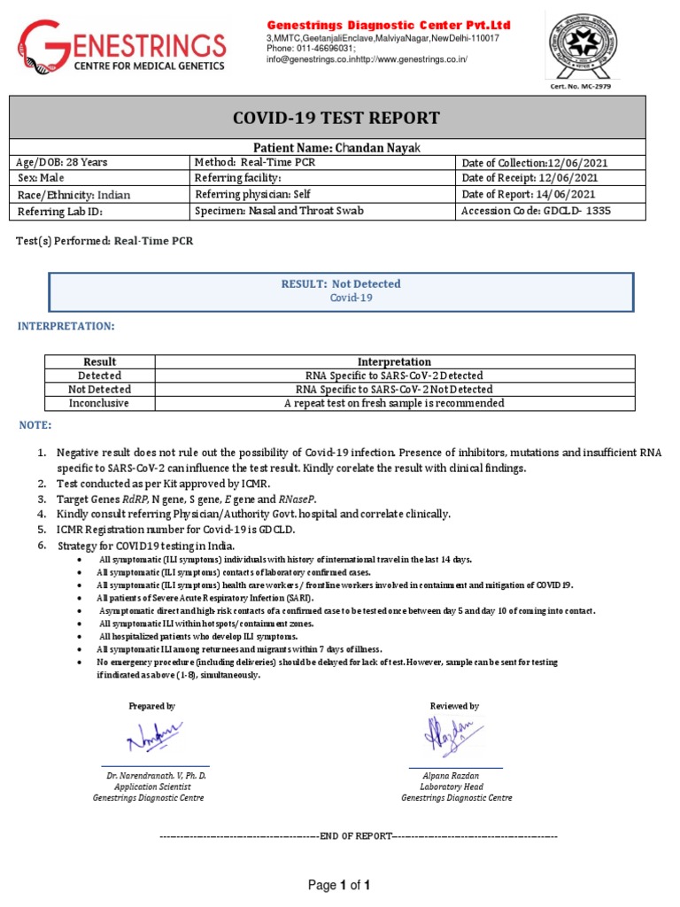 Chandan Report | Download Free PDF | Clinical Medicine | Health Care