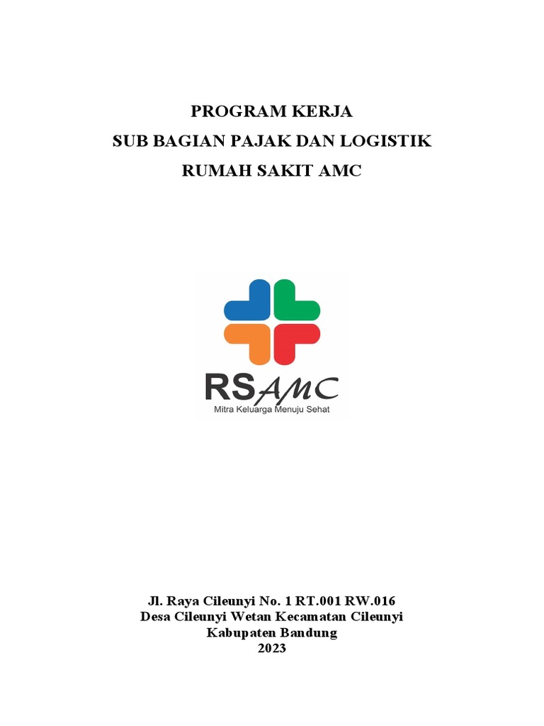 Program Kerja Pajak & Logistik | PDF