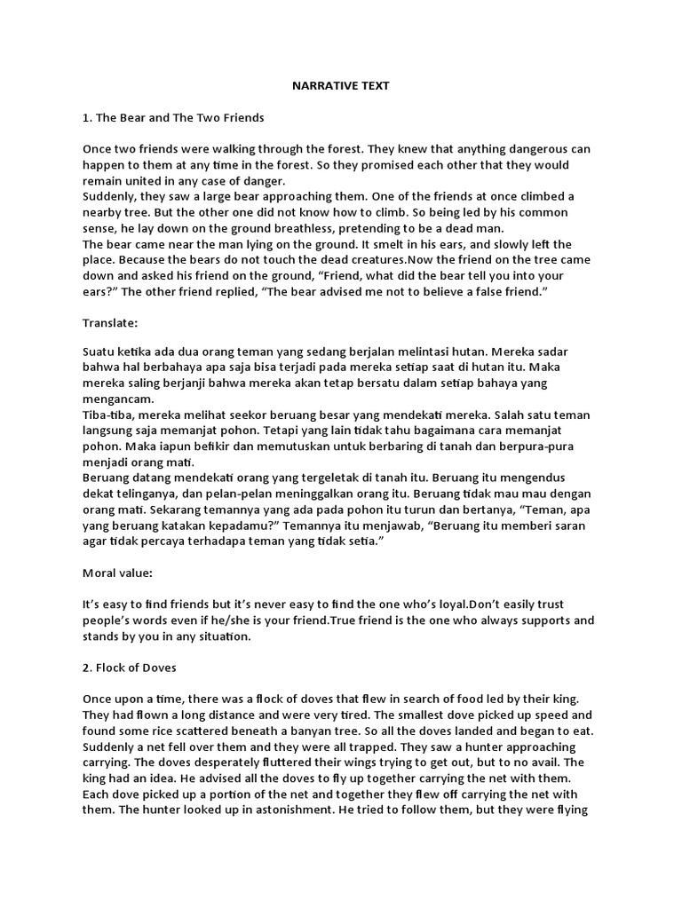 NARRATIVE TEXT | PDF