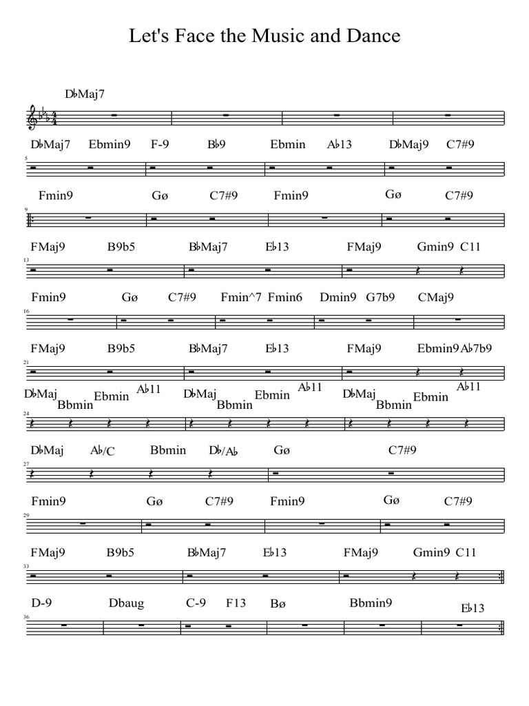 18771-Lets Face The Music and Dance | PDF
