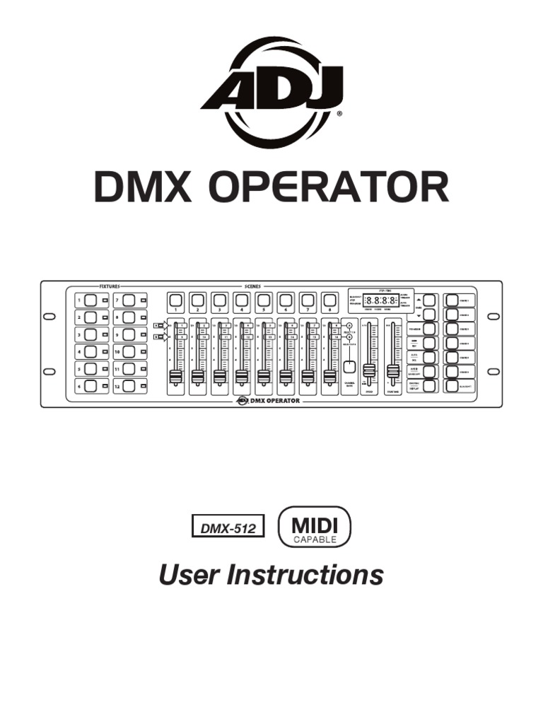 DMX Operator I - Eng Rev 01-18 | PDF | Usb Flash Drive | Usb