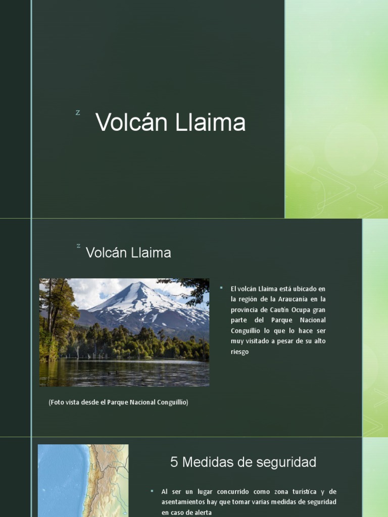 Ubicación del Volcán Llaima en Chile | PDF