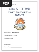 10th IT (402) Refrence Project File 2024-2025 | PDF | Databases ...