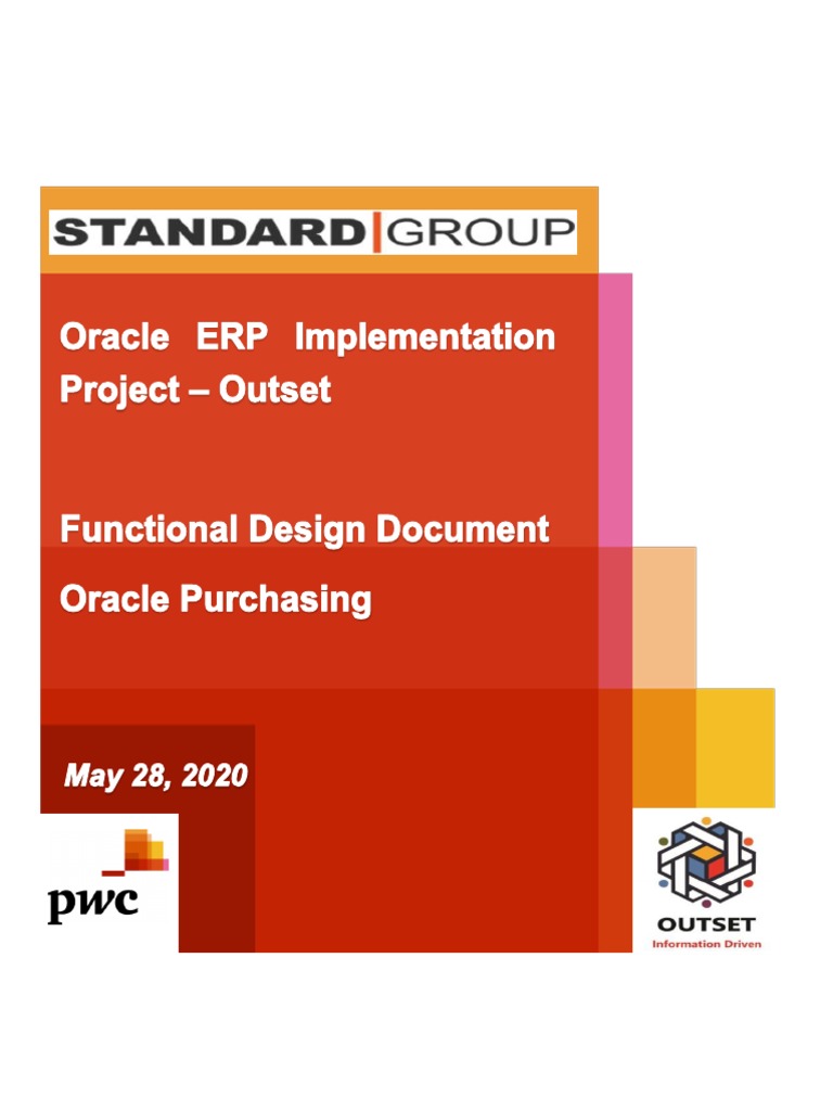 2 SG - FDD Oracle Purchasing | PDF | Procurement | Embroidery