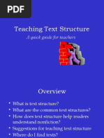 5 Types of Informational Text Structures | PDF | Textbook | Cognition