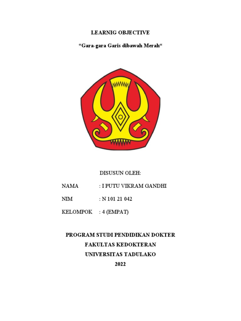Learnig Objective Skenario 4 Blok 5 Pdf