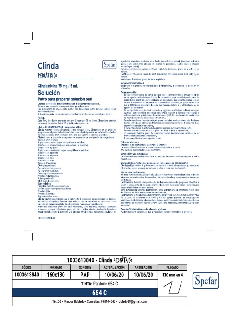 Clinda Pediatrico 10 06 20 - 15 00hs | PDF