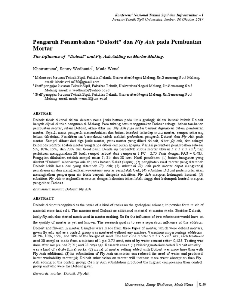 Flyash Vs Dolocid | PDF