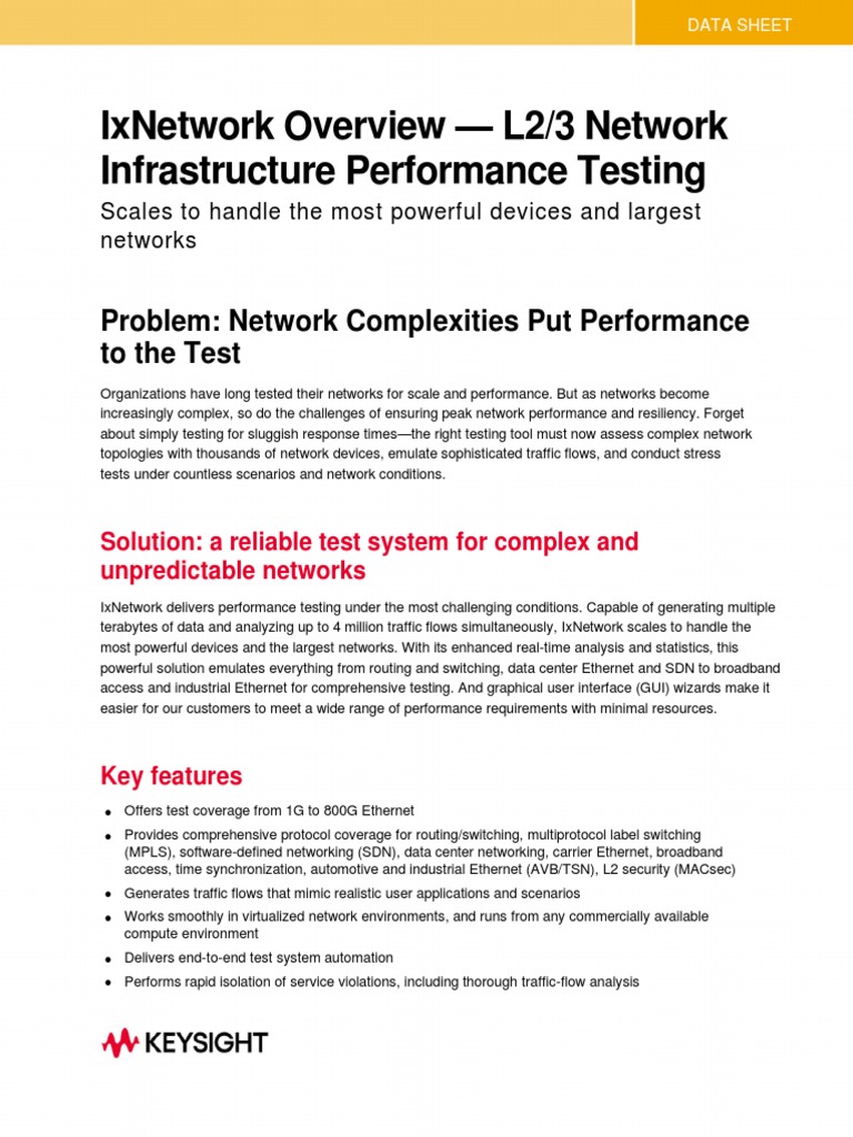 IxNetwork Overview | PDF | Virtual Private Network | Networking