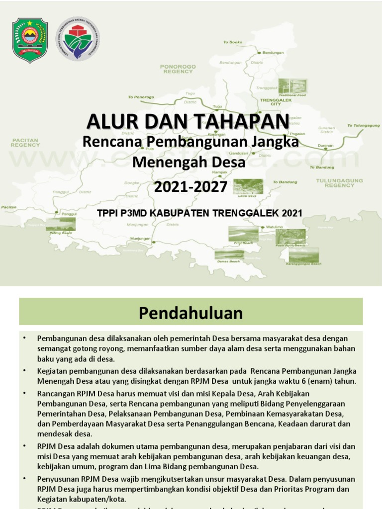 001.slide Susun RPJMDes 2021-2027 | PDF