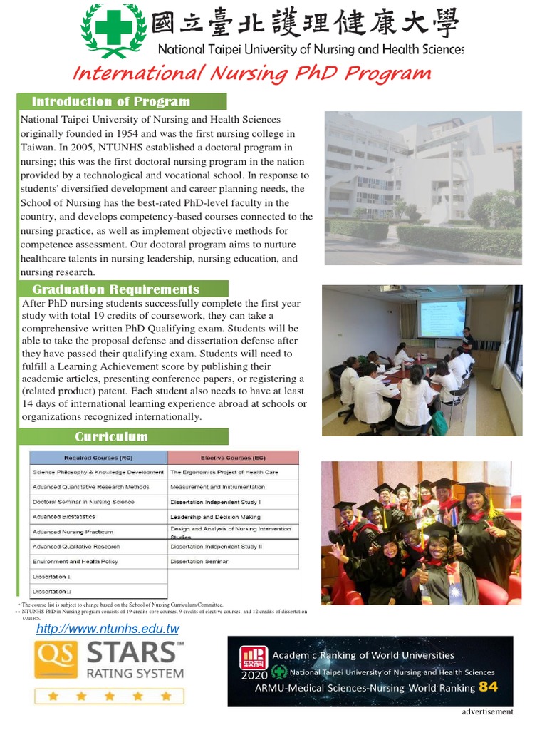 Ntunhs Programs | PDF | Nursing | Academic Degree