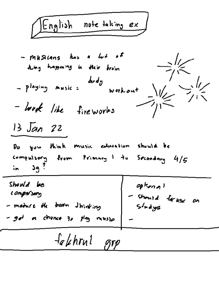 English Note Taking | PDF