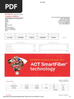 ACT Fibernet Invoice Download Guide | PDF | Invoice | Government