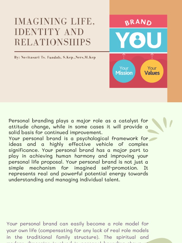 Imagining Life, Identity and Relationships | PDF | Brand | Behavioural ...