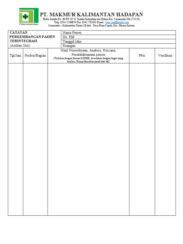 Panduan ADIME Asuhan Gizi Pasien | PDF