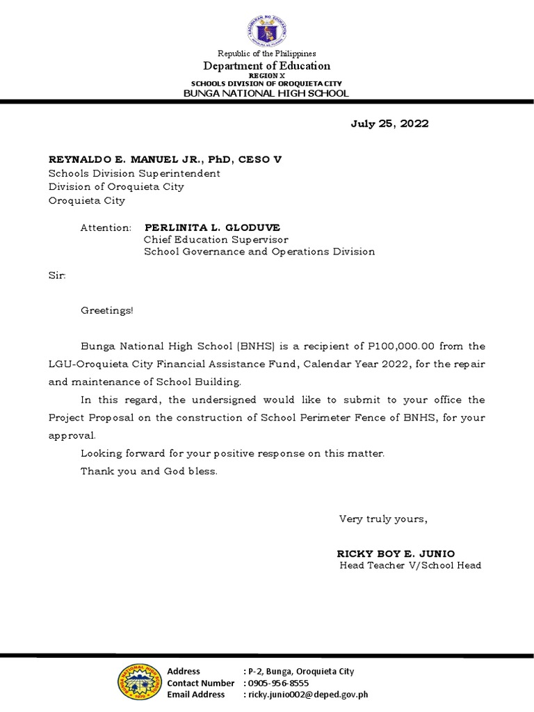 BUNGA Project Proposal LGU 100k Communication 2022 Copy. | PDF