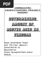 Chemistry Project: Comparitive Study of Commercial Antacids | PDF ...