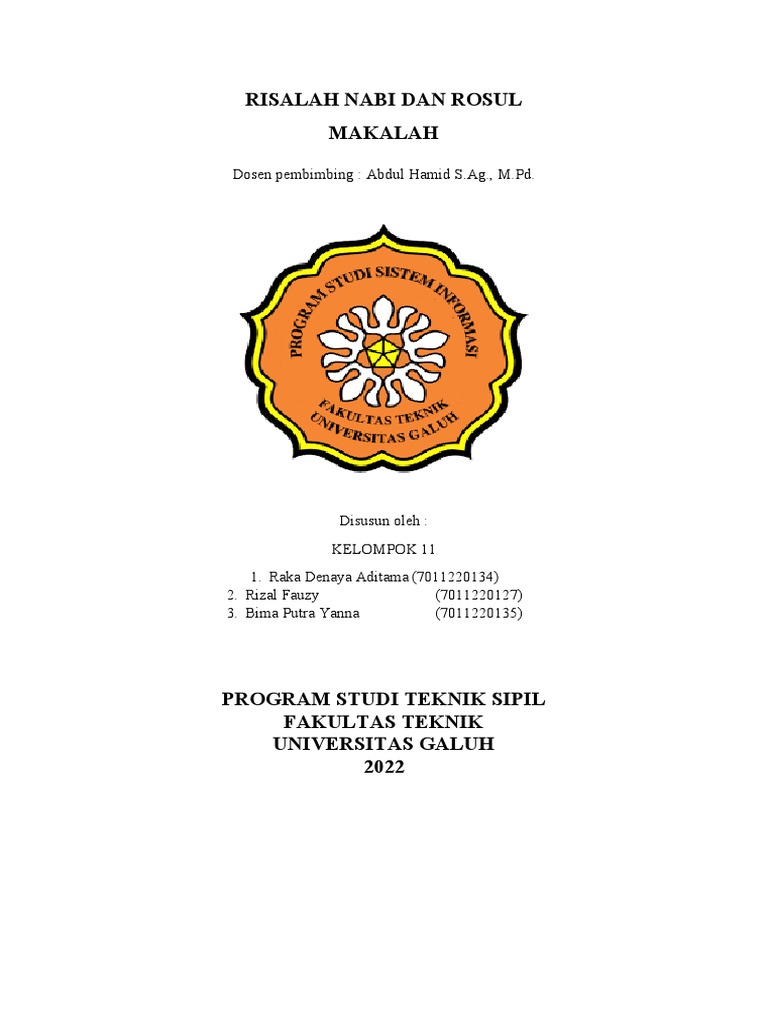 Risalah Nabi dan Rasul | PDF | Agama & Spiritualitas