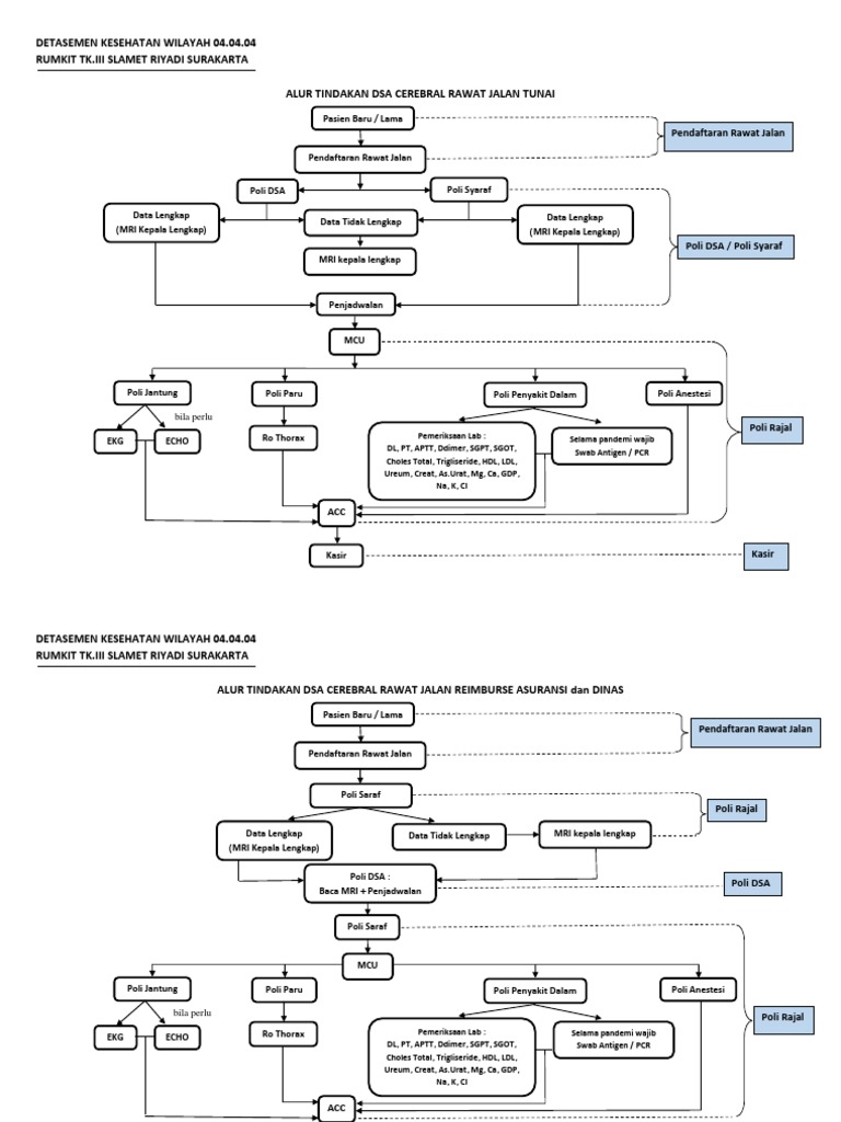 Alur Tindakan Dsa | PDF