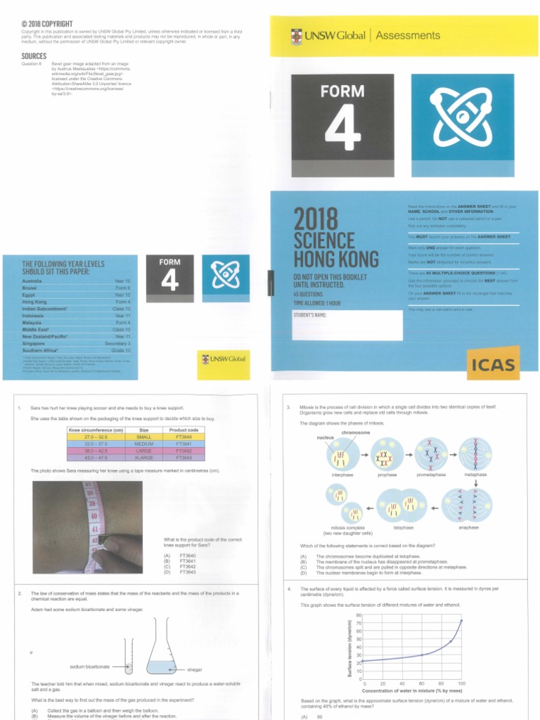 2018 ICAS F4sci e | PDF