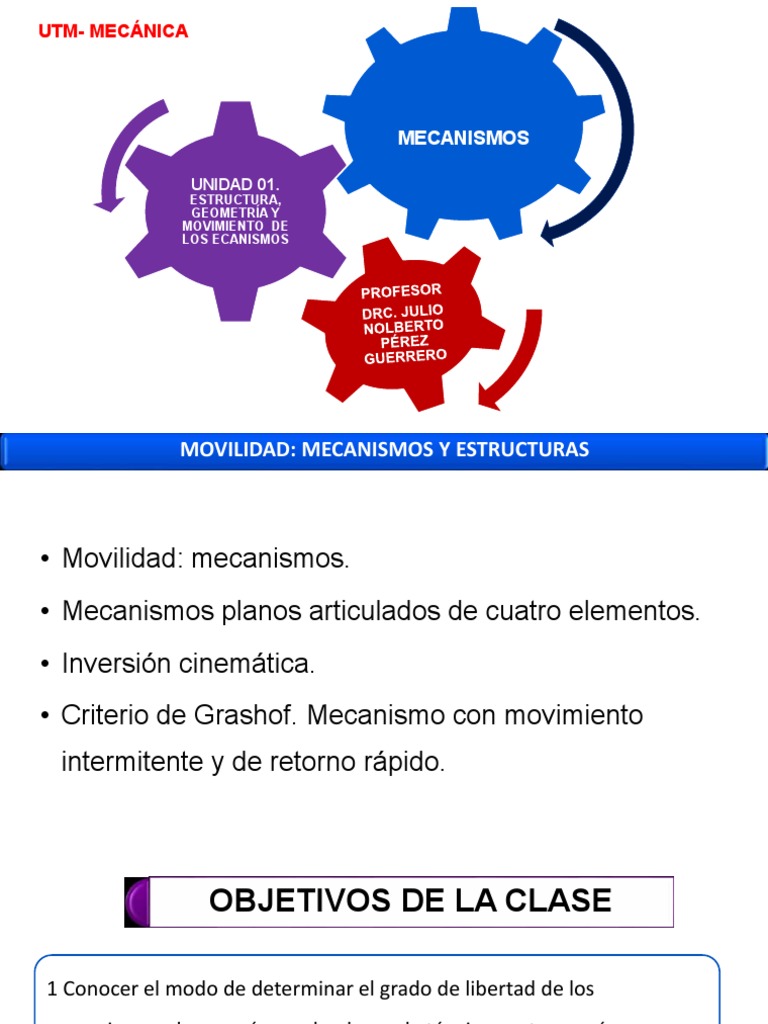 Movilidad de Los Mecanismos | PDF | Cinemática | Ingeniería mecánica